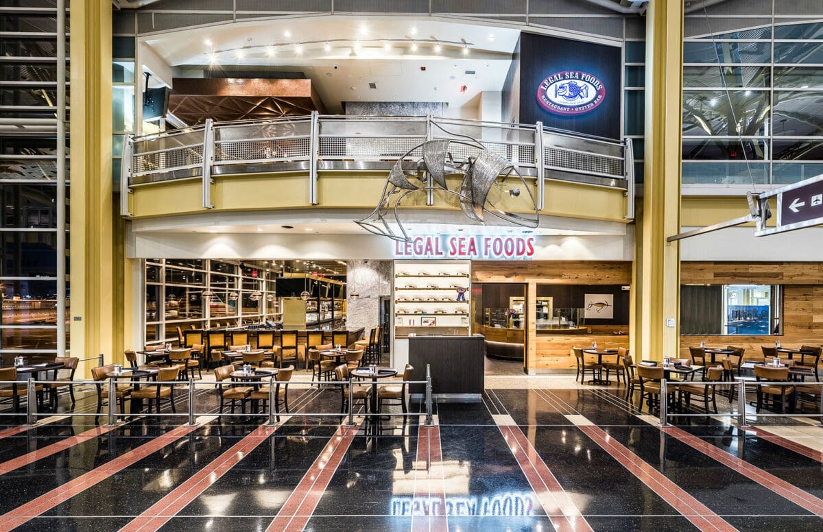 Arlington Reagan Airport - Seafood Restaurant - Legal Sea Foods